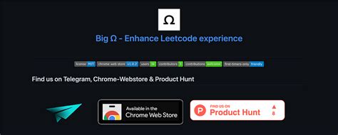 Big Omega Extension Enhance Leetcode Experience