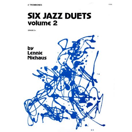 Lennie Niehaus 6 Jazz Duets 2 Lennie Niehaus 6 Jazz Duets