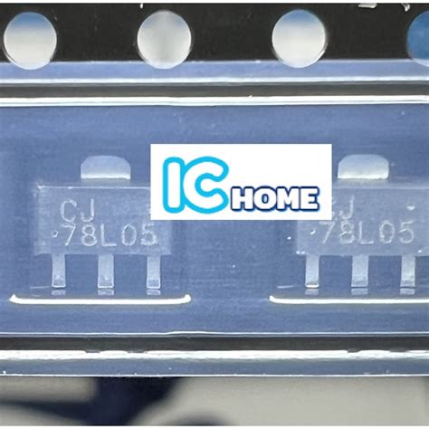 Ichome 全新 7805 78l05 Sot 89 Vin30v Vout5v 100ma Ldo 現貨 蝦皮購物