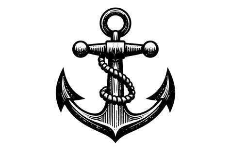 Nautical Anchor Svg File Boat Anchor Graphic By Artful Assetsy