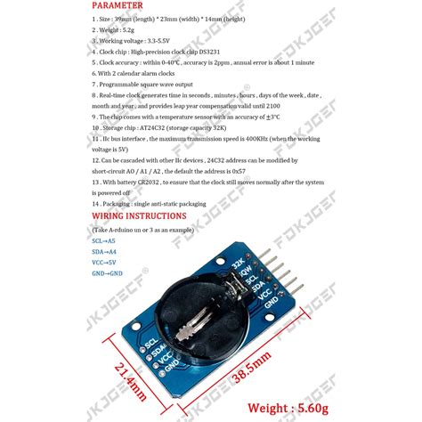 Ds3231 At24c32 Iic Module Ds1302 Rtc I2c Precision Clock Module Ds1307 Memory Module Mini Module
