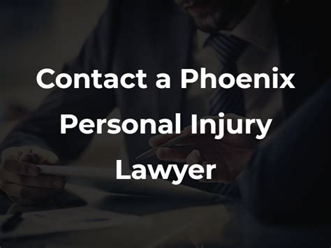 Phoenix Personal Injury Lawyer Arizona Injury Attorney