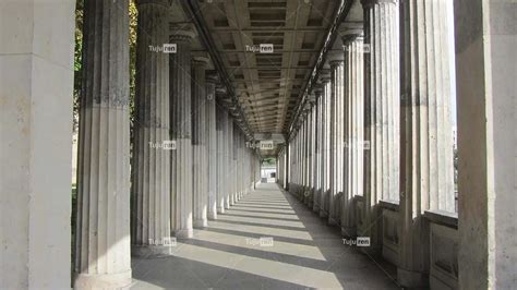 柱廊走廊建筑学建造列光深度小路历史的老的免抠素材模板下载 图巨人