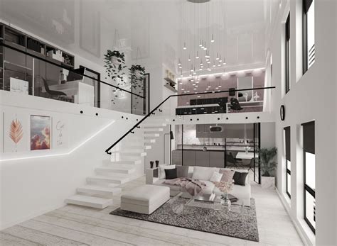 Apartamento Duplex Diseño De Dúplex Diseño De Apartamentos Modernos