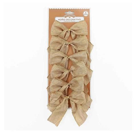 Set De Listones Decorativos Holiday Time Chico Wmx21tb004d 2 6 Pzas