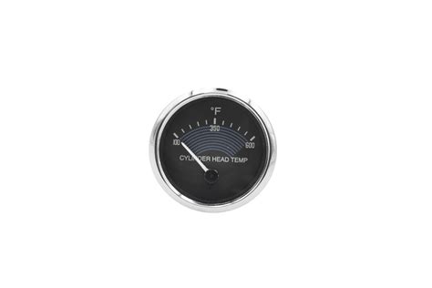 52mm 100 600°f Cylinder Head Temp Gauge With Chrome Bezel For Type 2 Empi