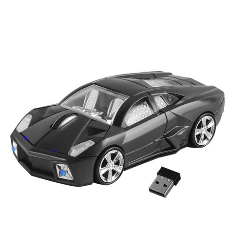 Ploutorich Car Wireless Mouse Optical Computer Mice 2 4 Ghz Wireless