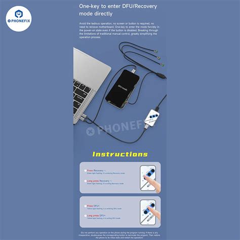 St01 One Key Dfu Box For Iphone X 16 Pro Max Recovery Mode