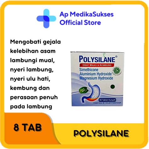 Polysilane 8 Tablet Lazada Indonesia