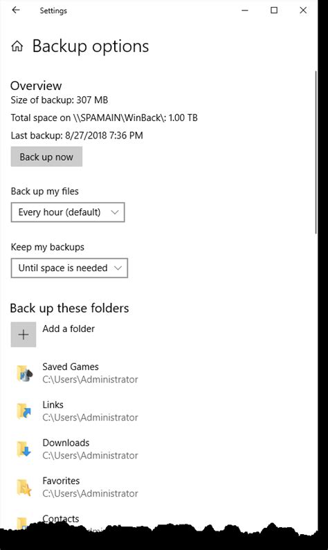 Configuring Windows To Do Backups On A Schedule Tips Net