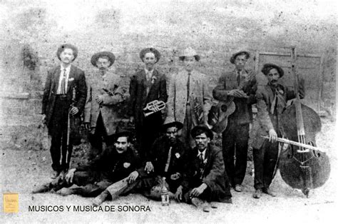 Músicos Una De Las Mejores Orquestas De La Sierra Alta De Sonora Fue La De Los Hermanos