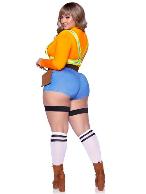 Plus Size Nailed It Construction Worker Costume Leg Avenue