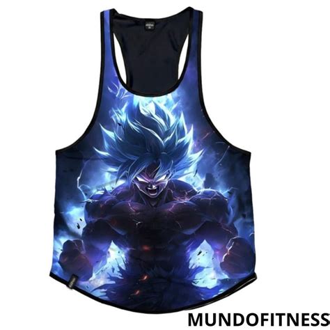 Regata Masculina Cavada Dry Fit Dragon Ball Shopee Brasil