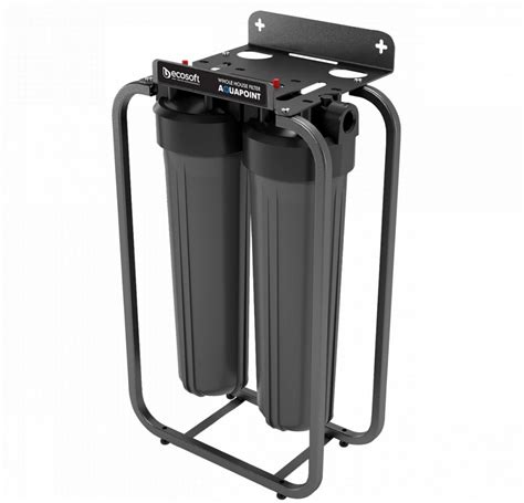 Фильтр двухступенчатый Ecosoft Aquapoint подключение 1 1 8 м3 час без картриджей Erc