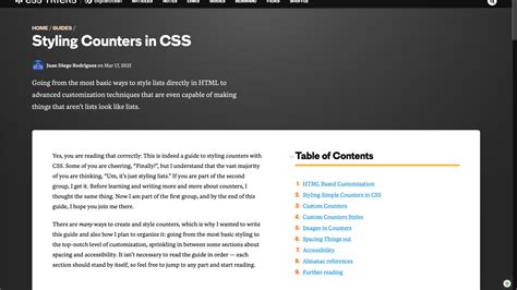 Day 84 Mastering Css Counters