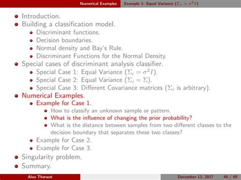 Lda Classifier Tutorial Ppt