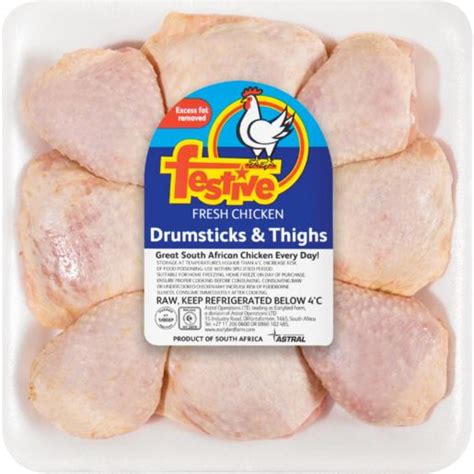 Festive Fresh Chicken Drumsticks And Thighs Per Kg Check That