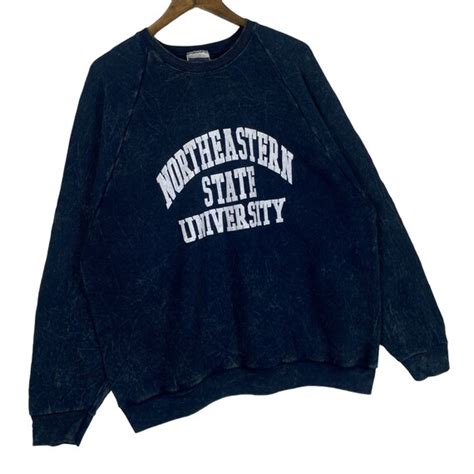 Rare Vintage Northeastern State University Sweatsh Gem