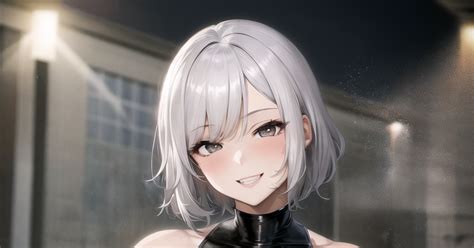 Ai 銀髪 マイクロビキニ Hwmaocrのイラスト Pixiv