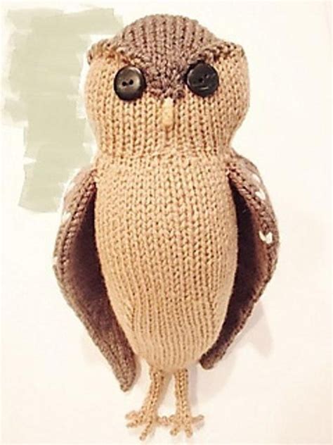 Free Knitting Patterns For Owls At Troy Haynes Blog