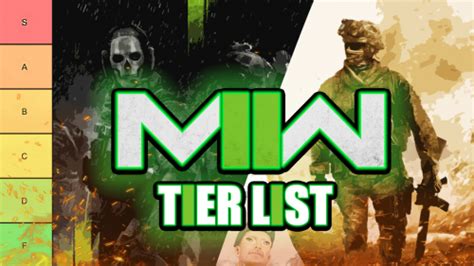 Create A MW2 Vs MWII Campaign Tier List TierMaker