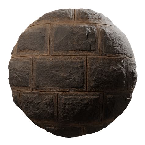 Rough Rectangular Stone Masonry Texture Sienna Poliigon