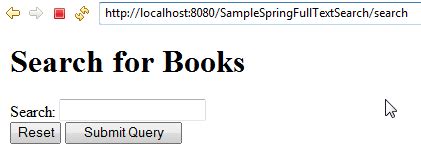 Integrating Full Text Search To Spring MVC With Hibernate CodeProject