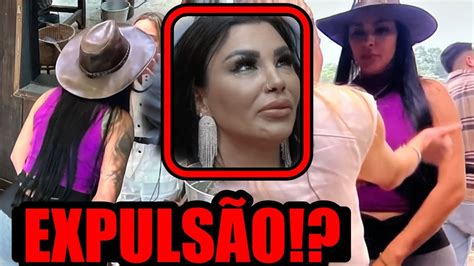 JENNY EXPULSA DE A FAZENDA 15 ELA TAMBÉM TERIA QUEBRADO REGRA DURANTE BRIGA RACHEL YouTube