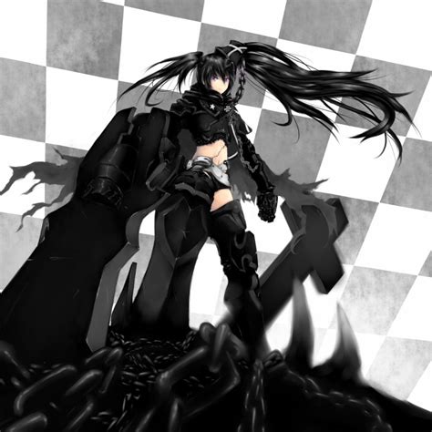 Insane Black Rock Shooter Black Rock Shooter Drawn By Maaron Danbooru