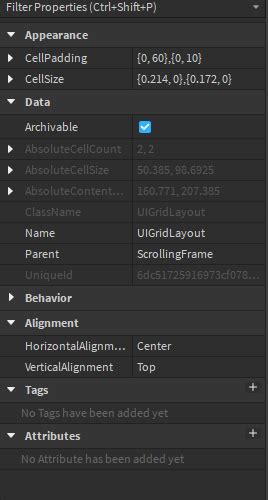 Uigridlayout Issues Scripting Support Developer Forum Roblox