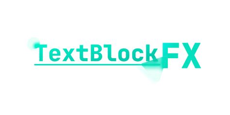 Github Validvoidtextblockfx A Textblock Control Which Animates The Text With Customizable