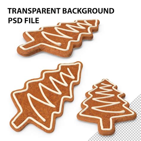 Premium PSD Christmas Cookie Png