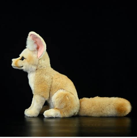 Realistic Fennec Fox Stuffed Animal Plush Toy Fennec Fox Plushies