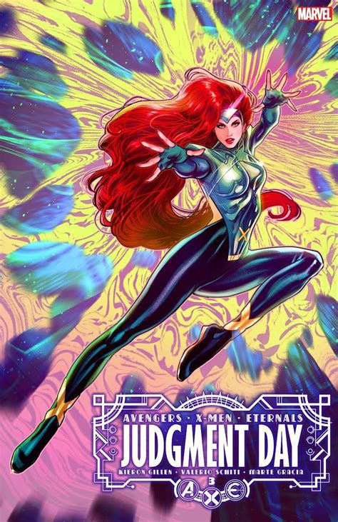 Jean Grey Axe Judgment Day Variant Covers 2022 Art By Lucas Werneck And Ashley Witter