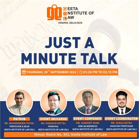 Paras Batra On Linkedin Geeta Law Event Talk