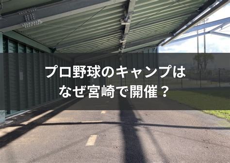 【今後は選ばれないかも！？】プロ野球キャンプはなぜ宮崎で開催されるのか？理由や各球団のキャンプ地を紹介！ 野球好きのロッカールーム