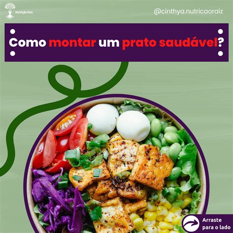 Como montar um prato saudável