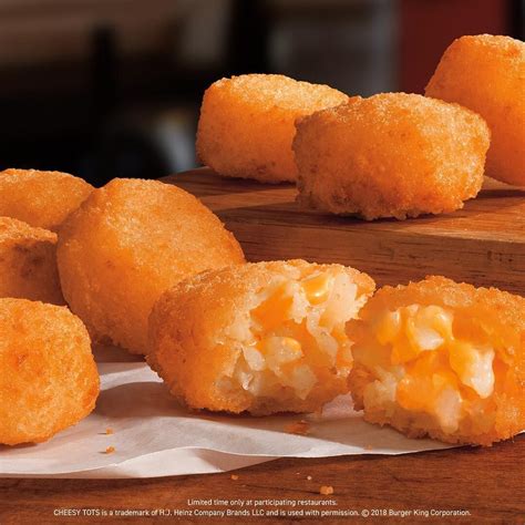 Burger King Has Finally Brought Back Its Fan Favorite Cheesy Totsdelish