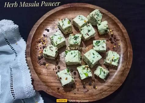 Herb Masala Paneer Herb Masala Cheese Cottage Recipe By Daxa Parmar