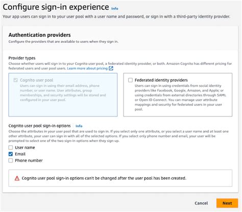 Control User Access Using Aws Cognito Appsheet Help