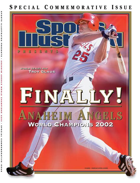 Anaheim Angels Troy Glaus 2002 World Series Champions Sports