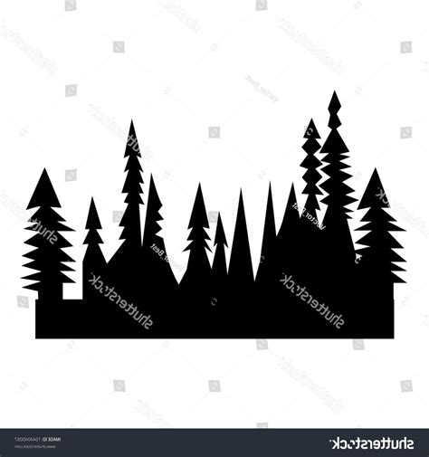 Tree Line Silhouette Vector At Vectorified Com Collection Of Tree Line Silhouette Vector Free