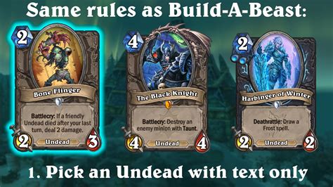 Heigan The Unclean Death Knights First Hero Card Rcustomhearthstone