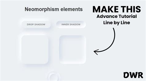 Neomorphism In Html And Css A Step By Step Guide Youtube