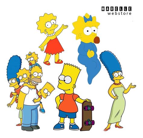 Arquivos Png Simpsons Arquivos Silhouette E Scanncut Papéis Especiais