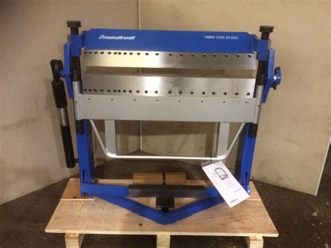 Fsbm 1020 20 S2 Box And Pan Folder Chiviott Used Machine Tools