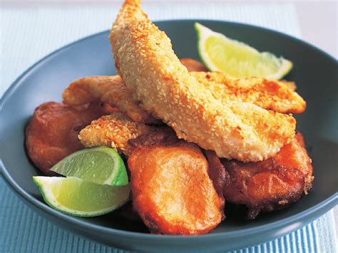 Beer Battered John Dory Fillets With Kumara Chips Womens Weekly Food
