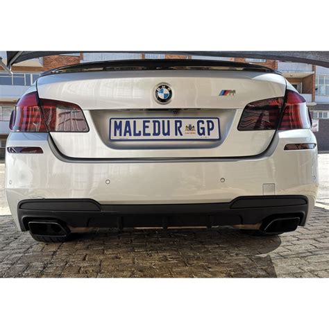 F MP Style Rear Diffuser Quad Exit