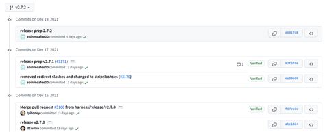 Missing Some Commits In Drone 2 7 2 Drone Support Harness Discuss