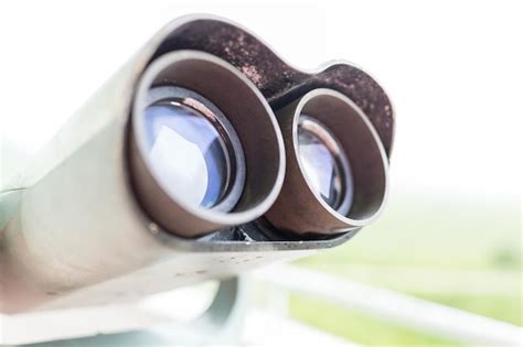 Premium Photo Touristic Telescope